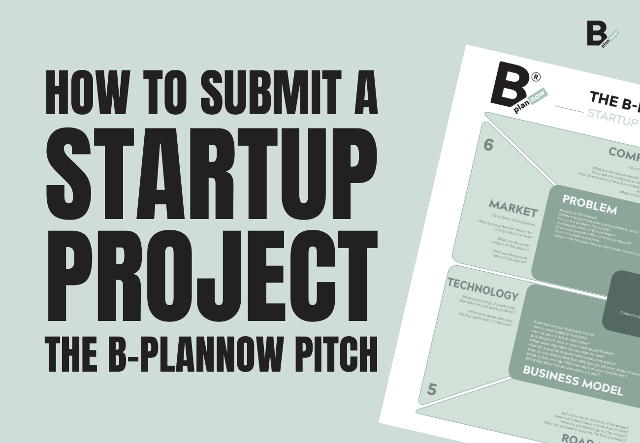 How to submit a Start Up Project | B-PlanNow